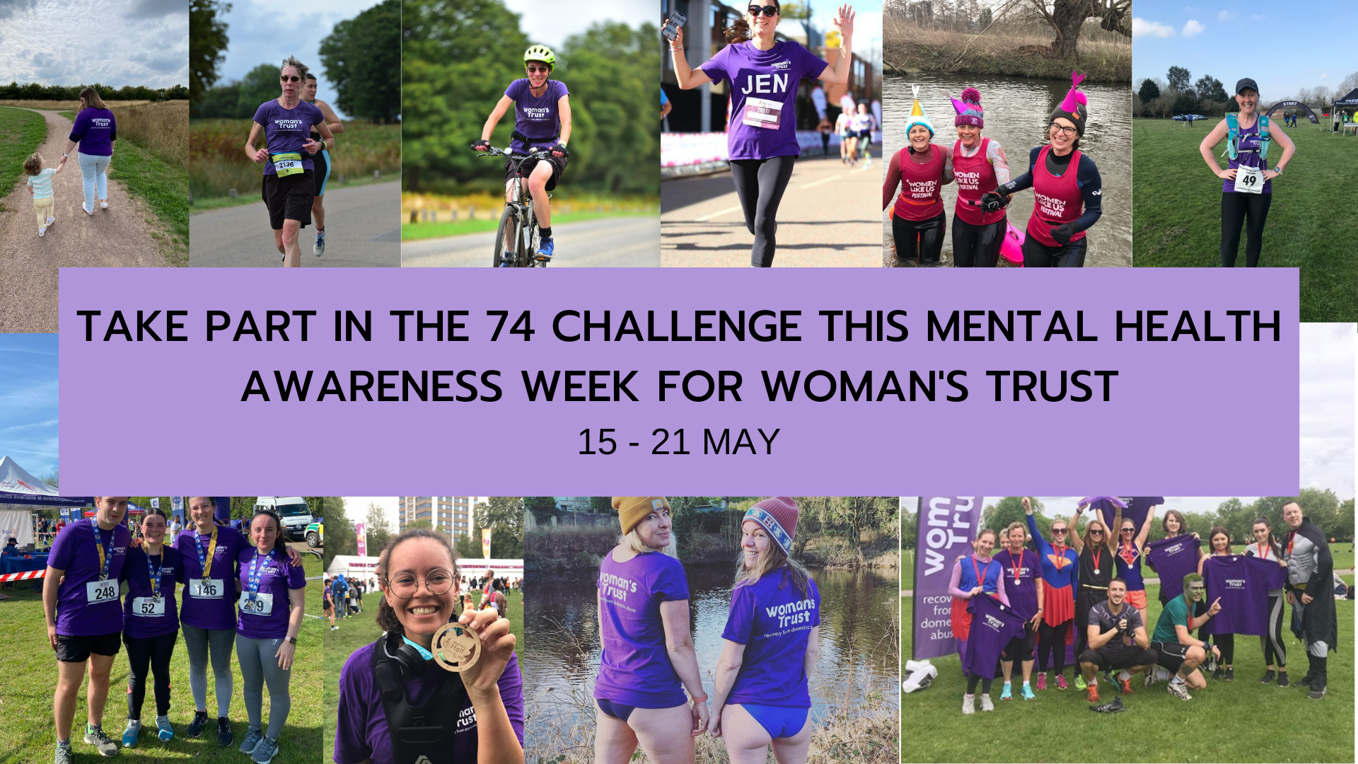 The 74 Challenge for Mental Health Awareness Week