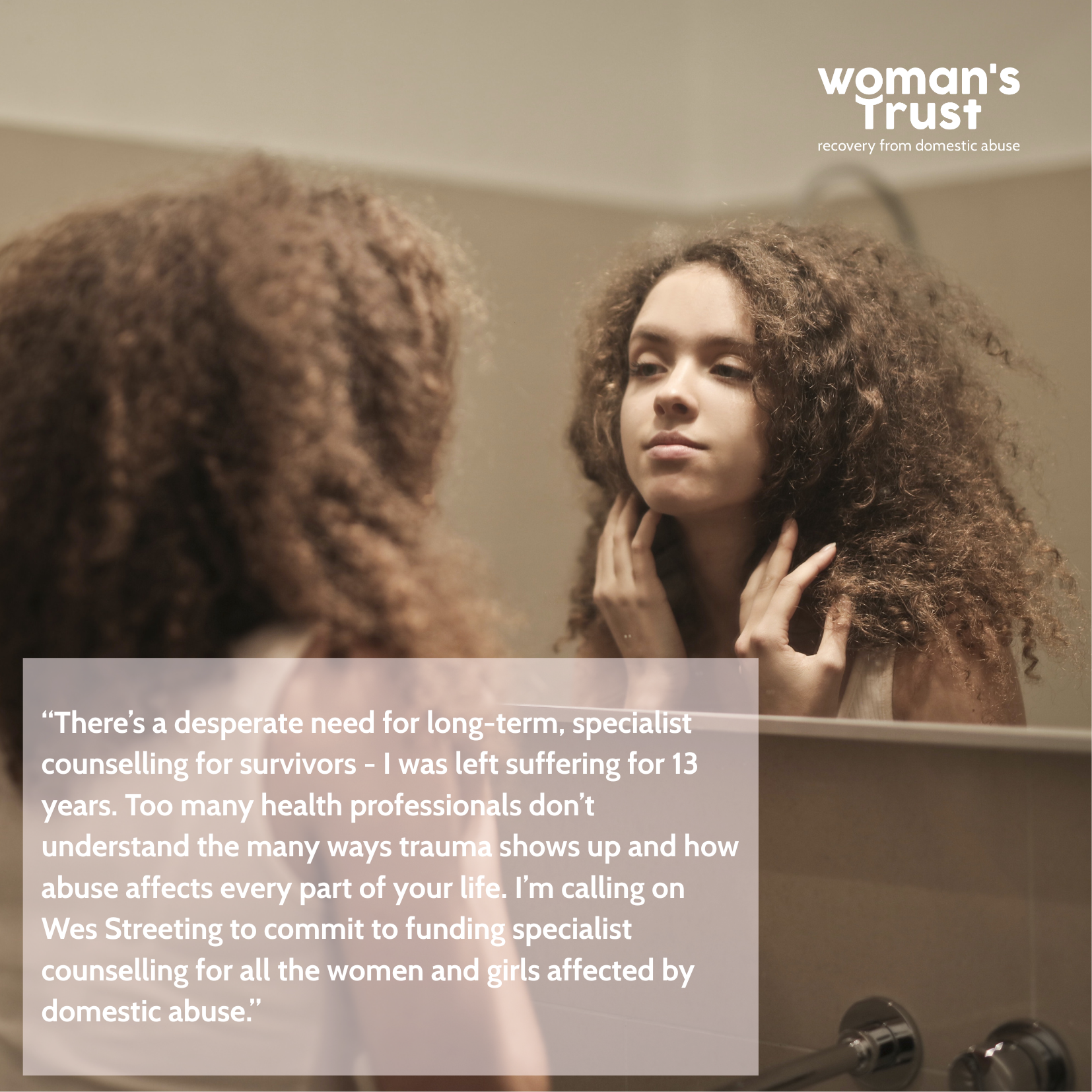 Giving Survivors Hope - open letter to ministers - Woman's Trust